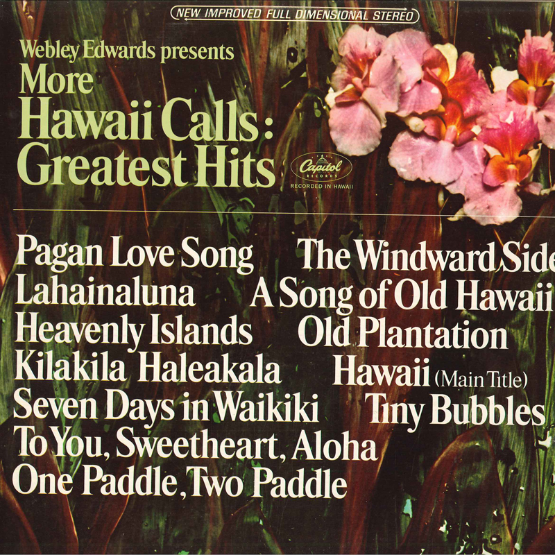 Webley Edwards - More Hawaii Calls: Greatest Hits Records Mail Order ...