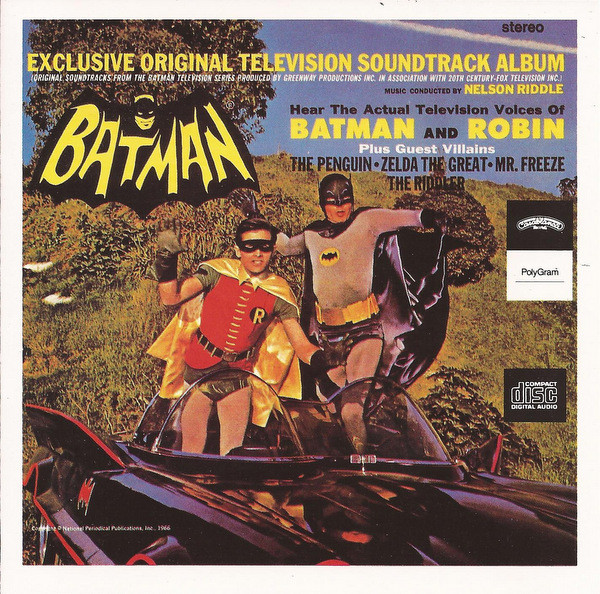 Nelson Riddle - Batman - Exclusive Original Television Soundtrack Album ...