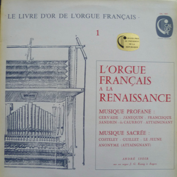 Claude Gervaise - Cl?ment Janequin - Antoine Francisque, Pierre Sandrin ...